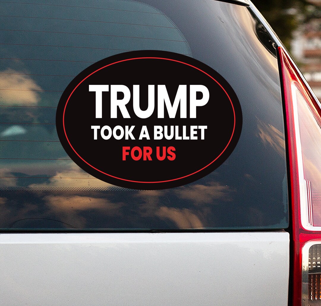 Trump 2024 Sticker Vinyl Decal Still Standing, Its Not Over, Trump ...