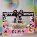 Personalized Mickey Minnie Selfie Frame, Birthday Selfie Frame, Custom ...