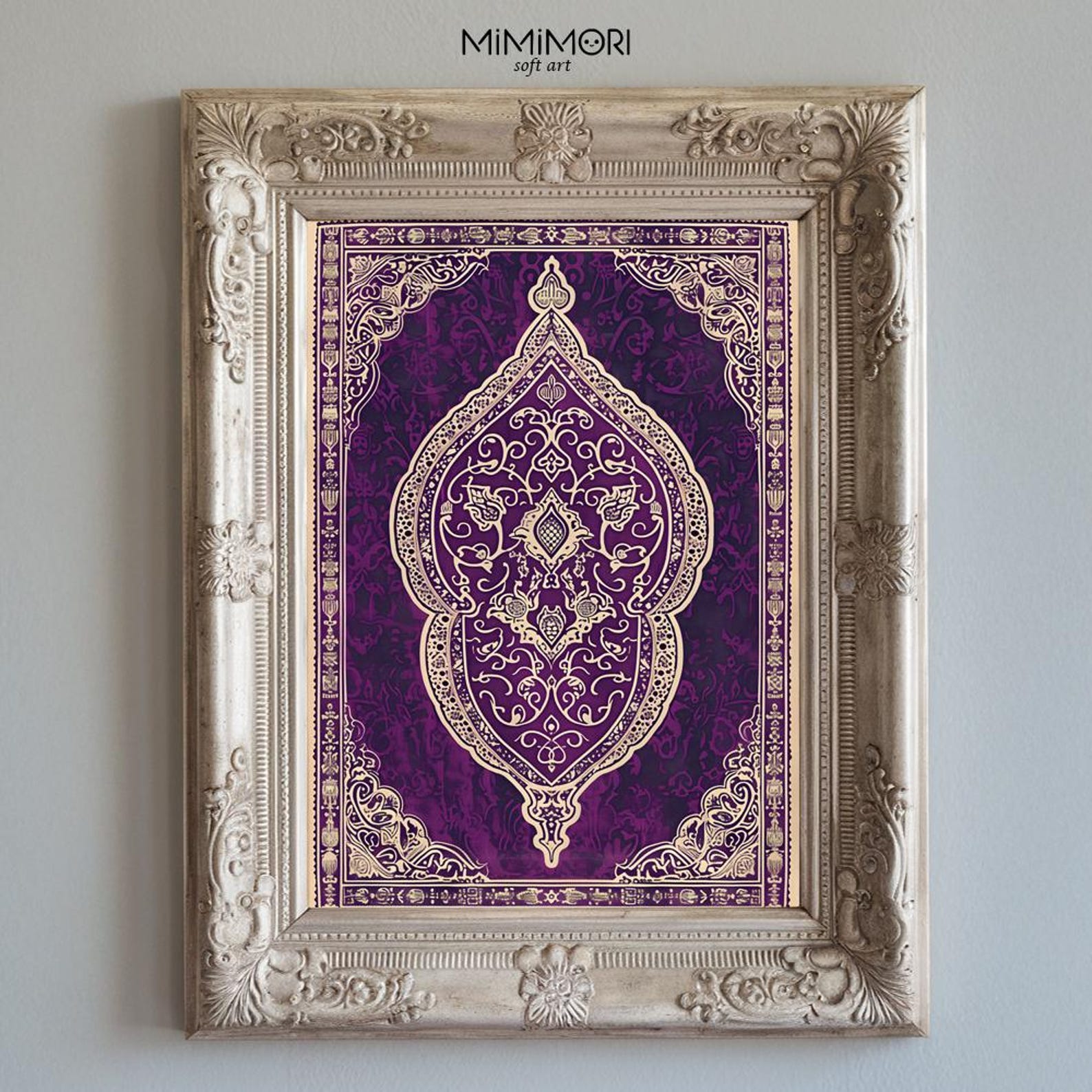 Persian Medallion Design | Traditional Floral Motif | Islamic ...