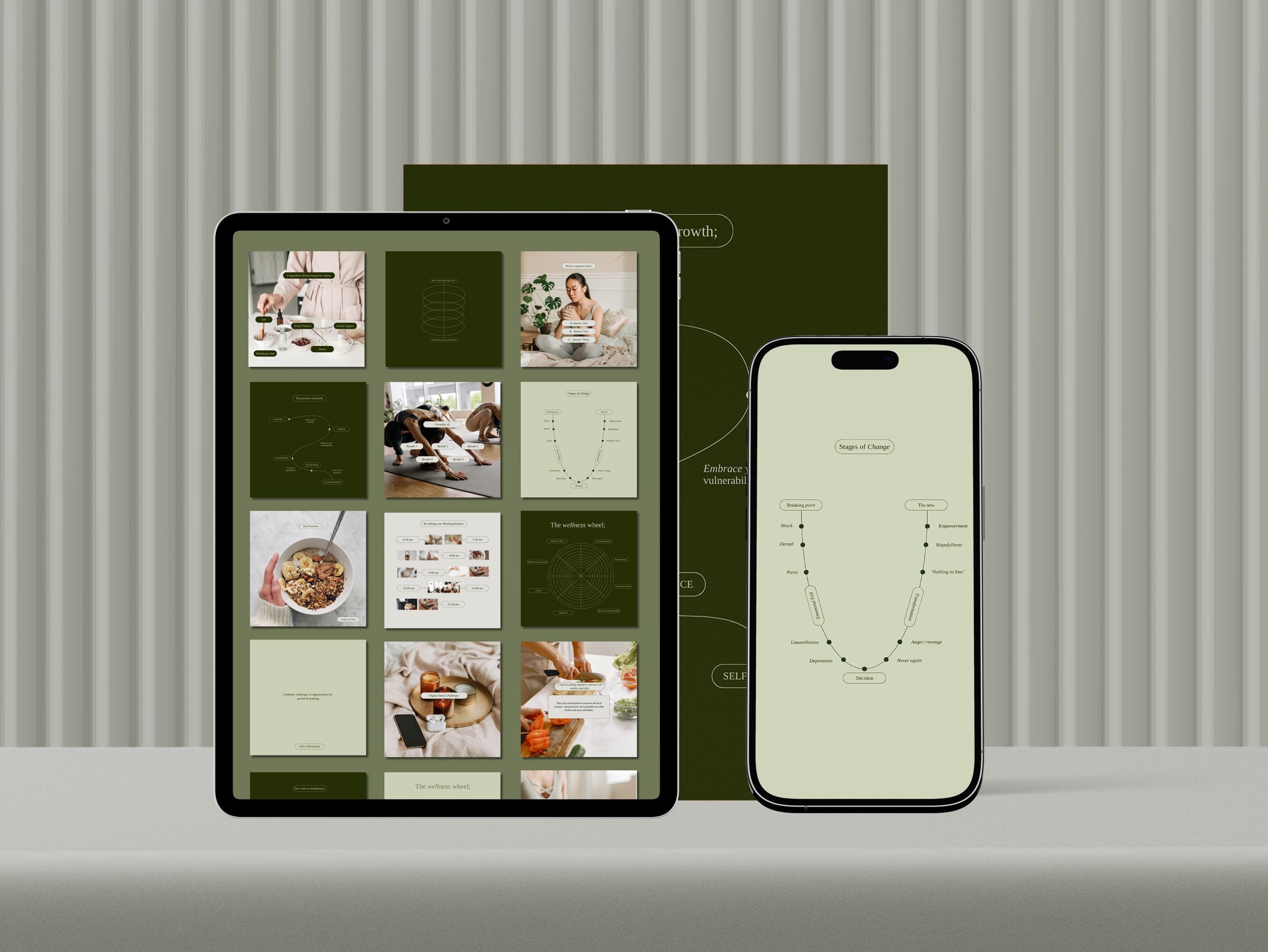 Health & Wellness Branding Templates Bundle, Premade Logo, Nutritionist ...