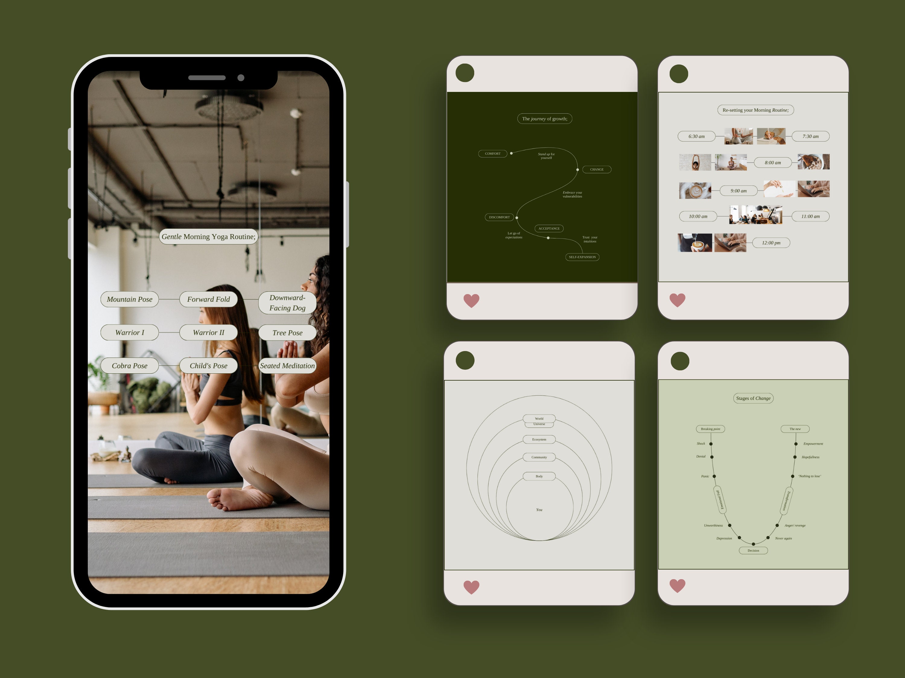 Health & Wellness Branding Templates Bundle, Premade Logo, Nutritionist ...