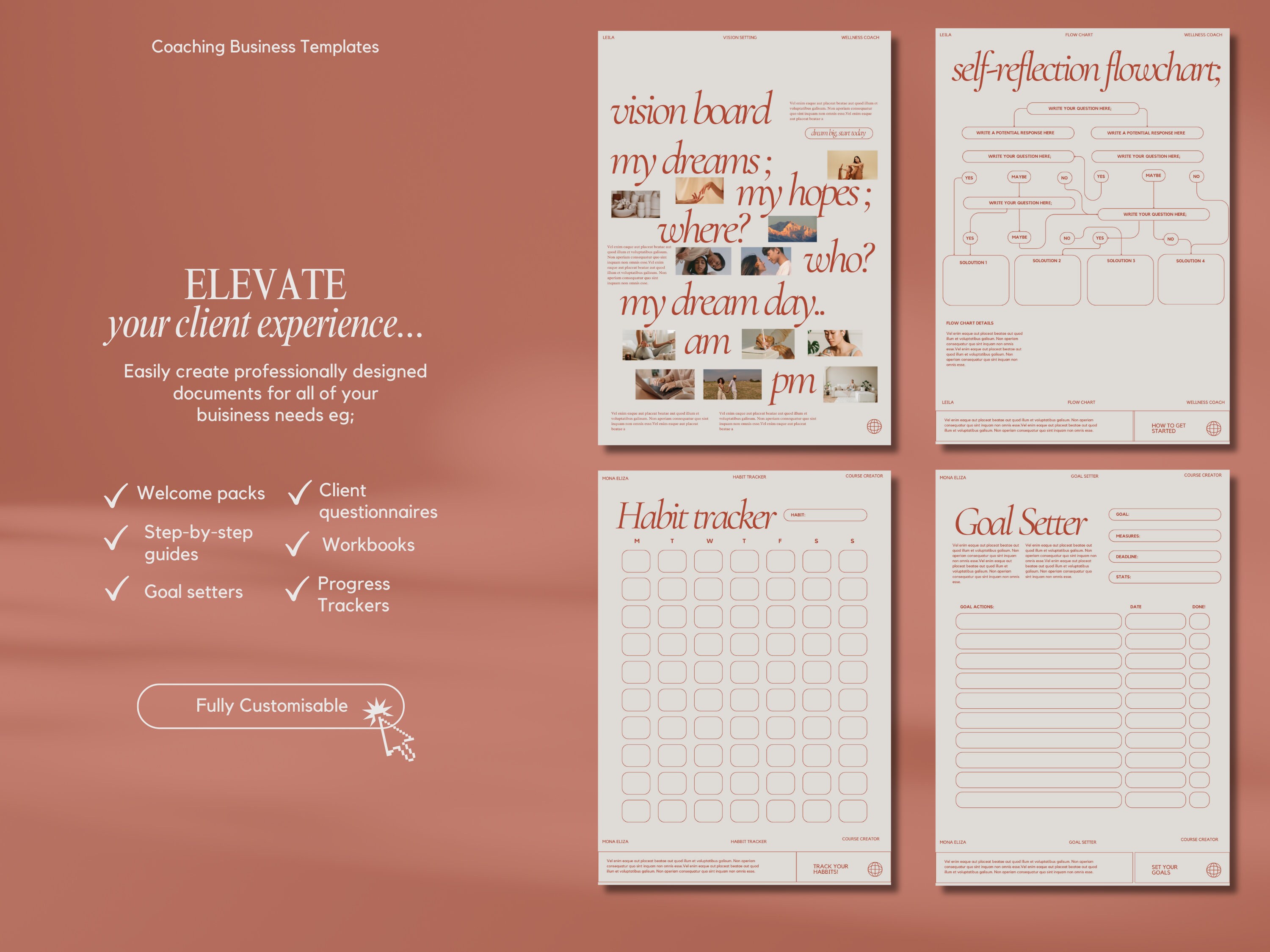 Health and Wellness Ebook Template for Canva, Lead Magnet Template ...