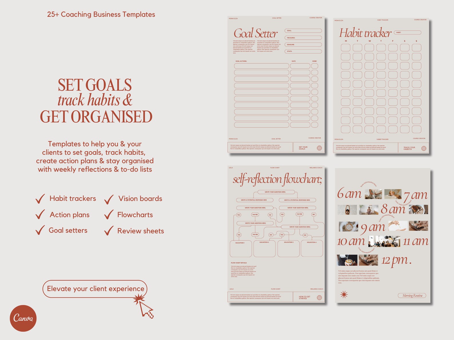 Health and Wellness Ebook Template for Canva, Lead Magnet Template ...