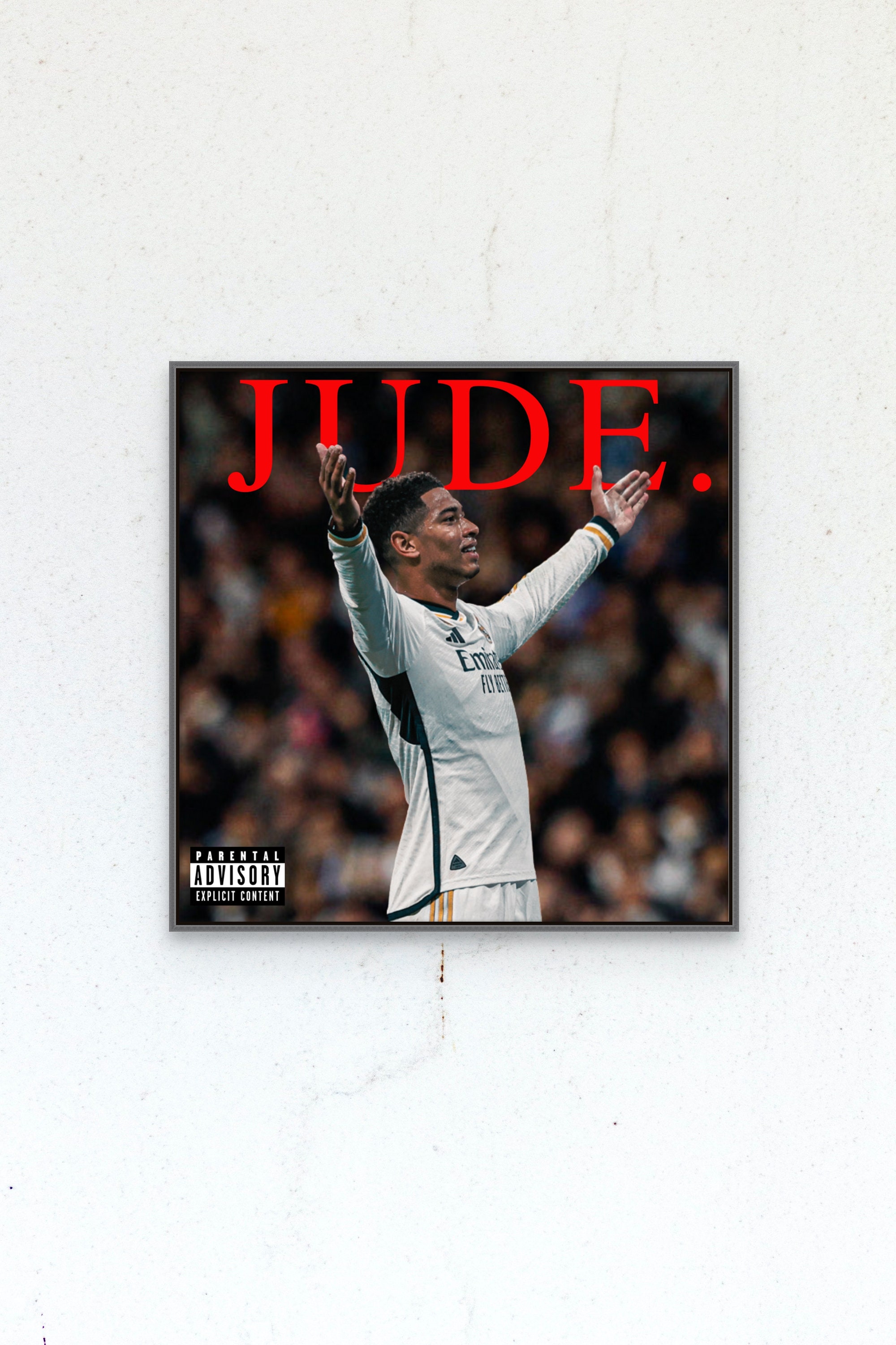Jude Bellingham Album Cover Poster - Sports Wall Art - Etsy
