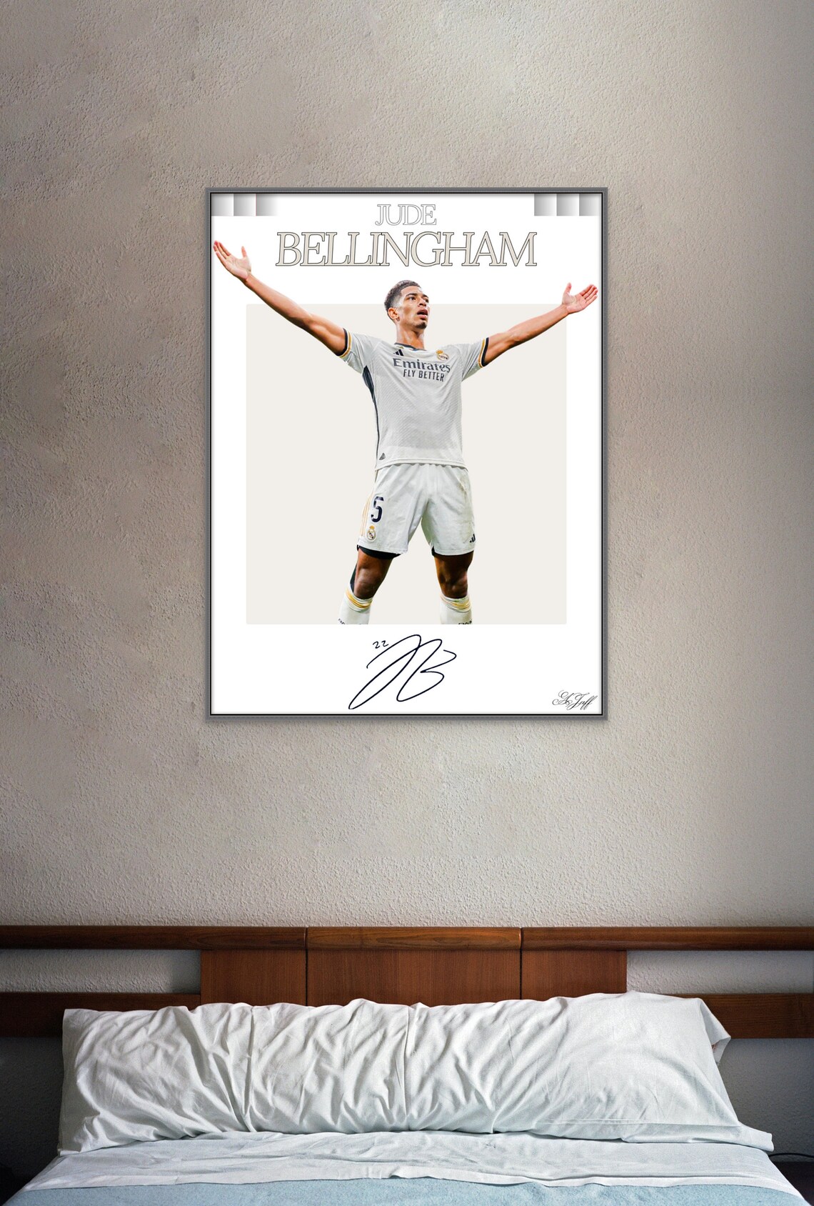 Large Jude Bellingham Poster, Real Madrid Poster, Bellingham Poster ...