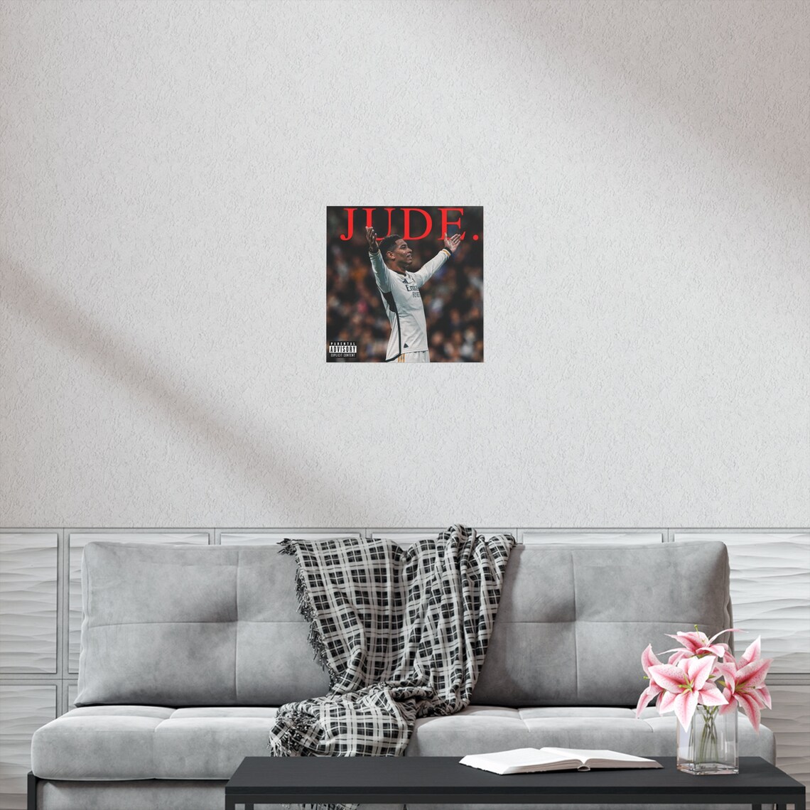 Jude Bellingham Album Cover Poster - Sports Wall Art - Etsy