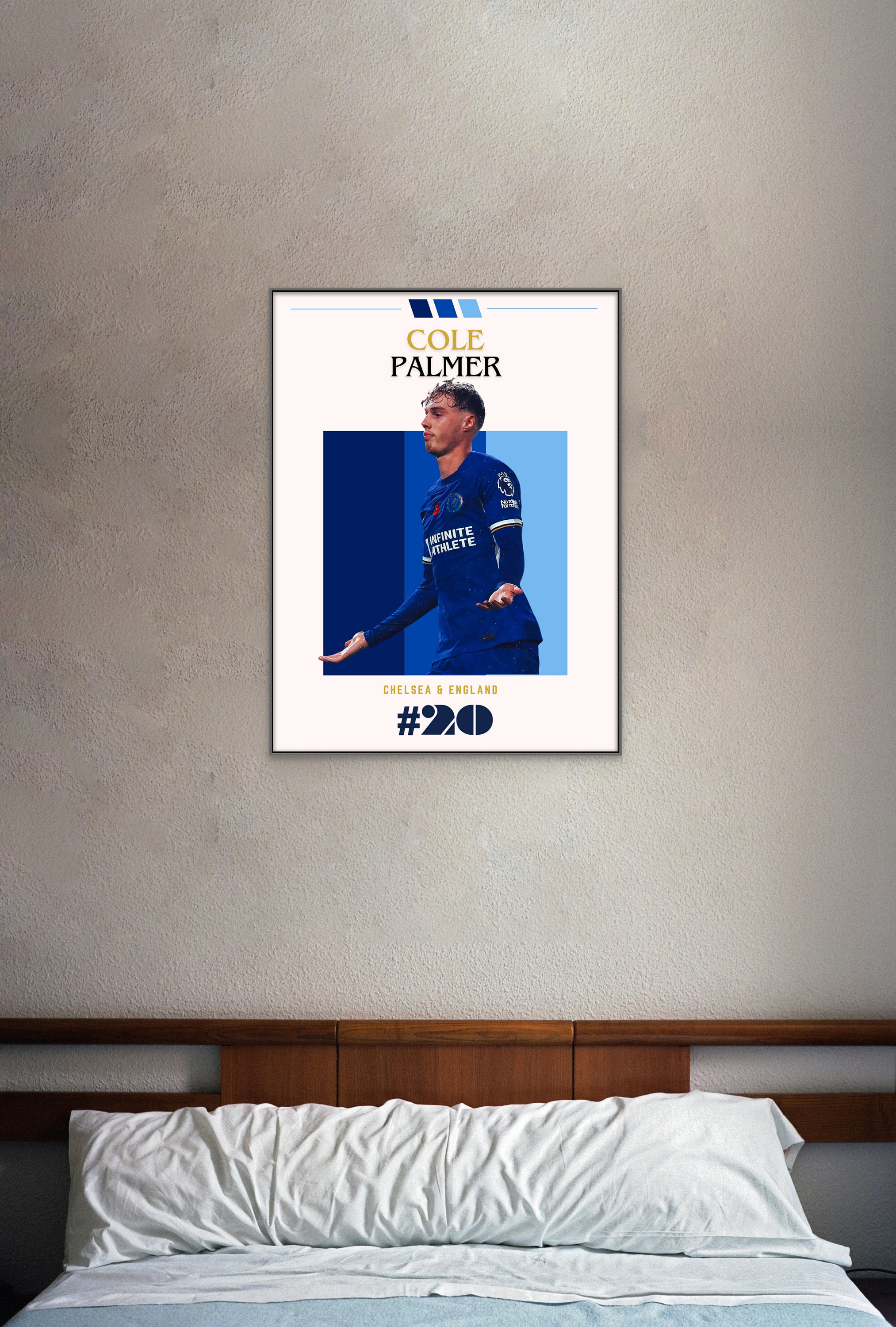 Cole Palmer Poster, Chelsea Poster, England Poster, Soccer Poster ...