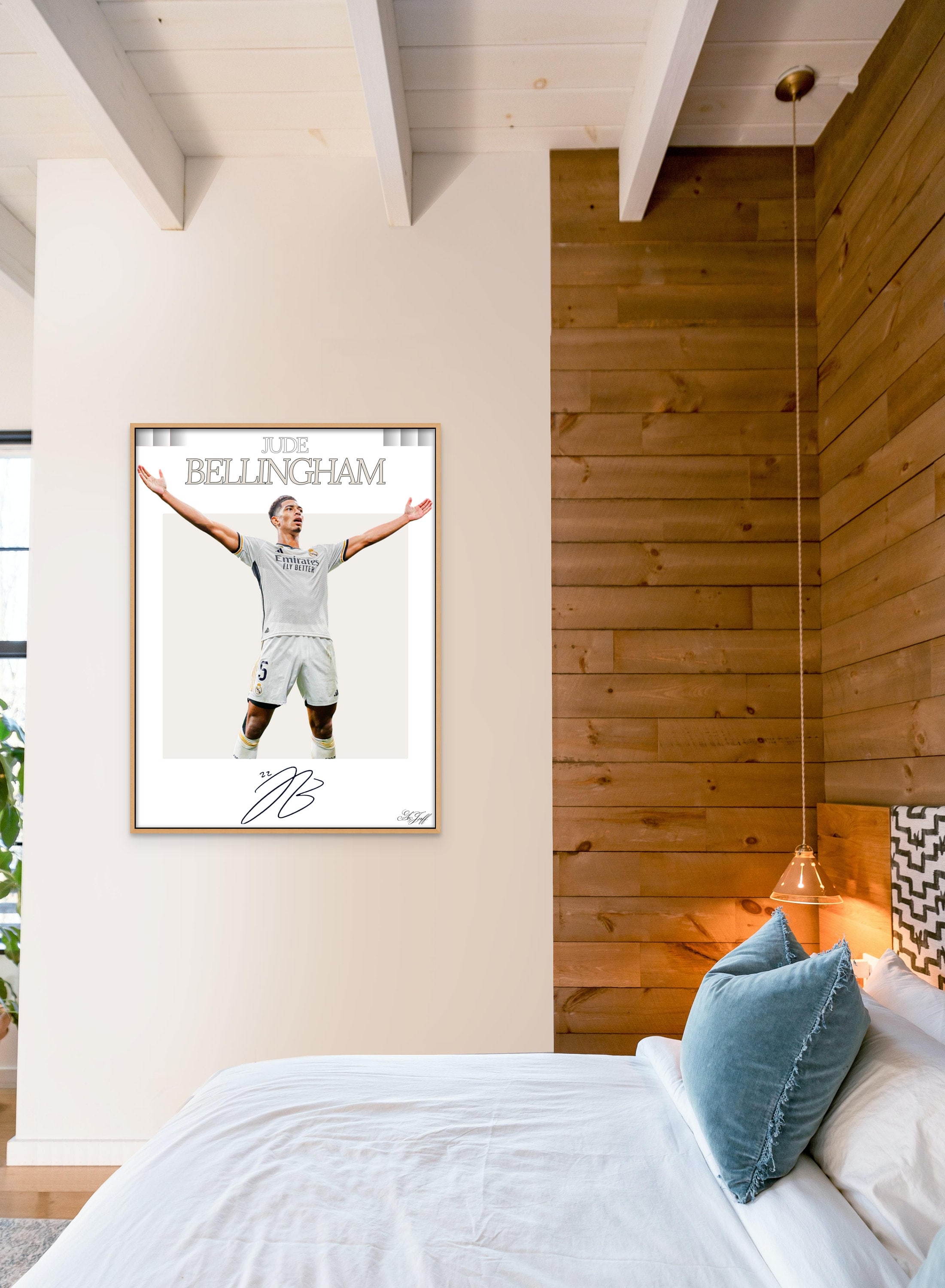 Large Jude Bellingham Poster, Real Madrid Poster, Bellingham Poster ...