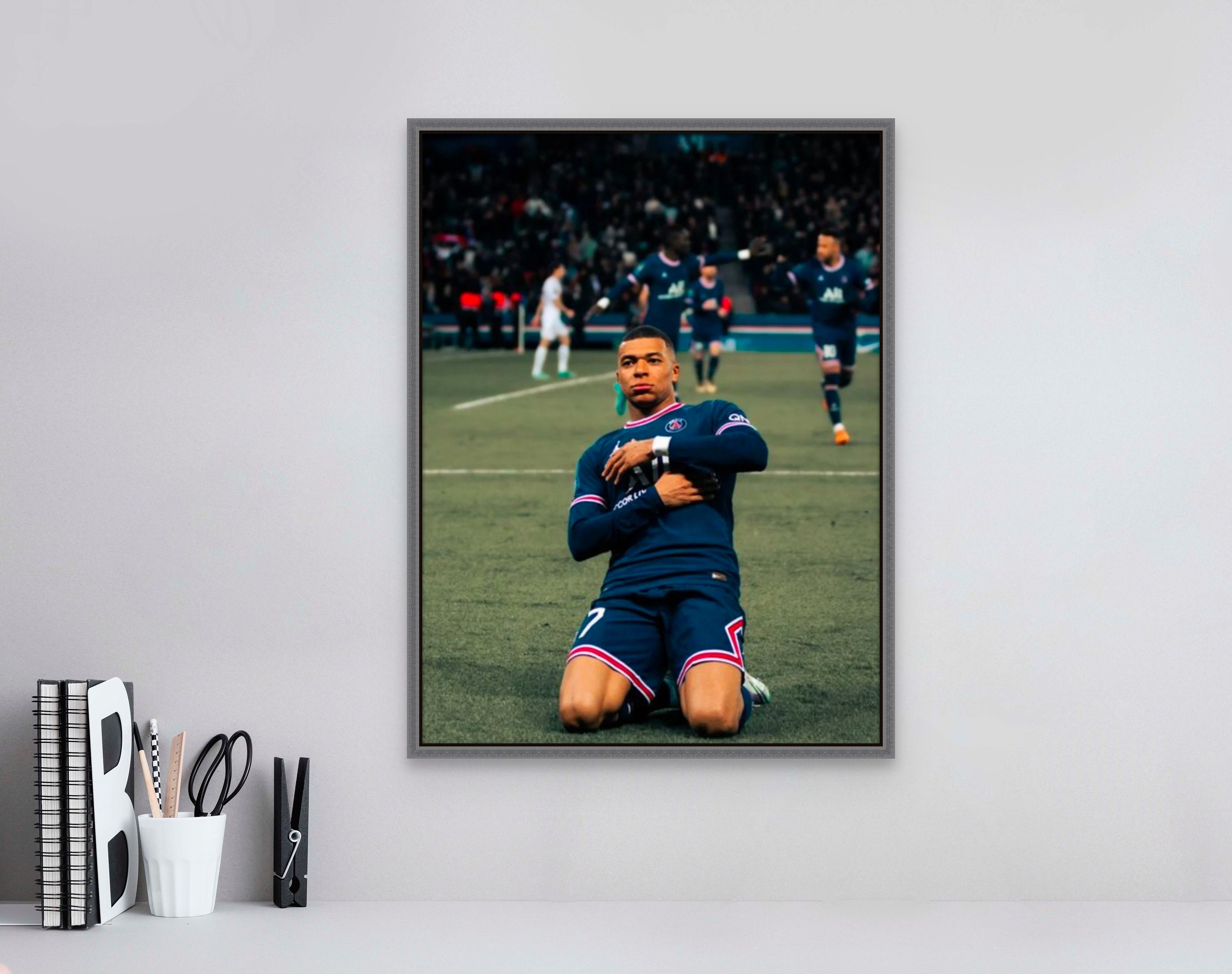 Kylian Mbappé Poster, PSG Poster, Mbappé Poster, France Poster, Soccer ...