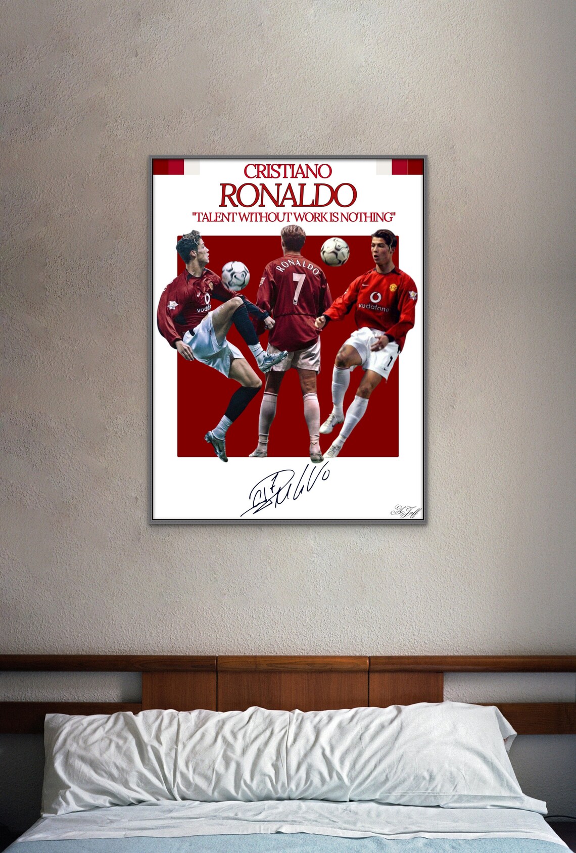 Cristiano Ronaldo Poster, Ronaldo Poster, Portugal Poster, Soccer ...