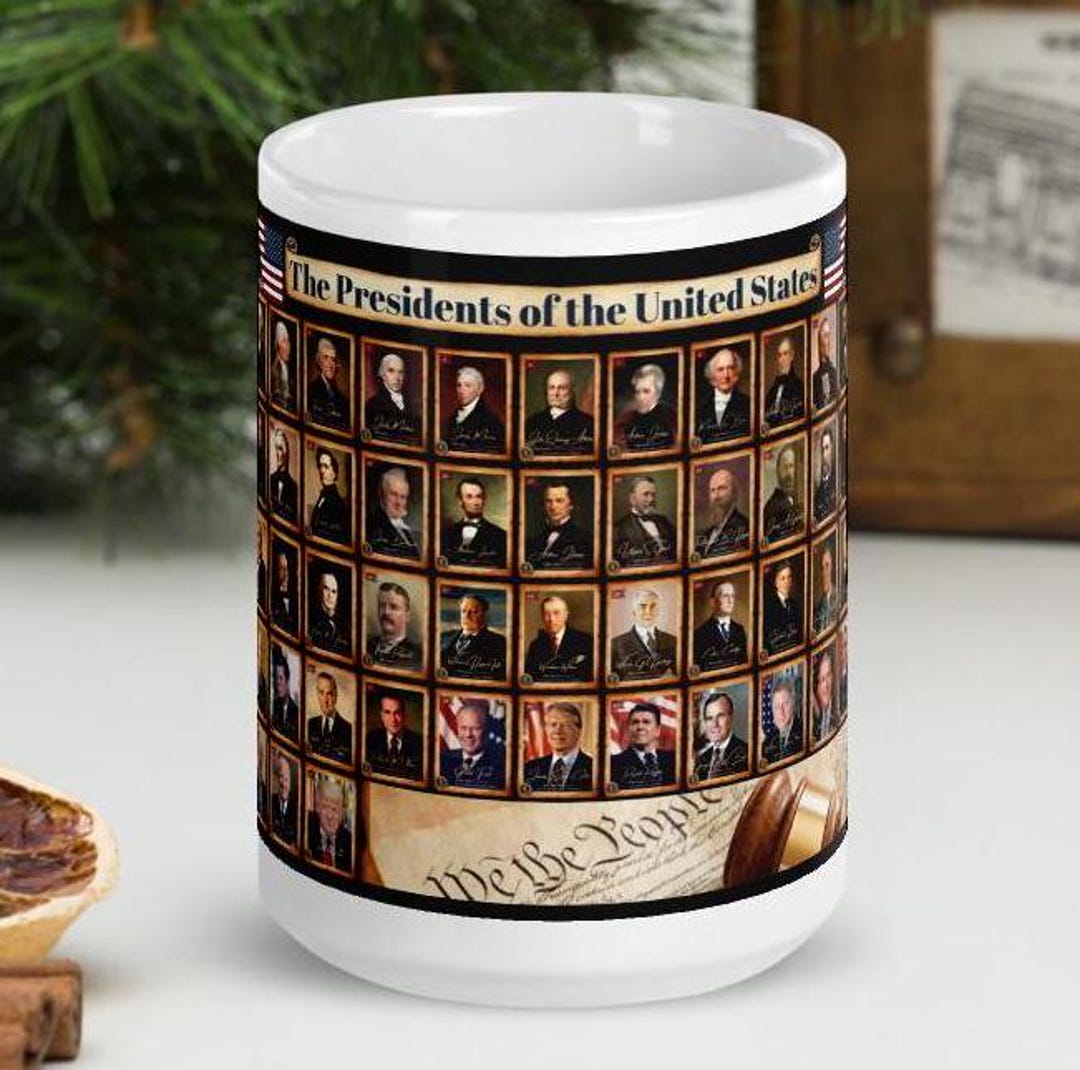 Mug Presidents of the United States of America Donald Trump White ...