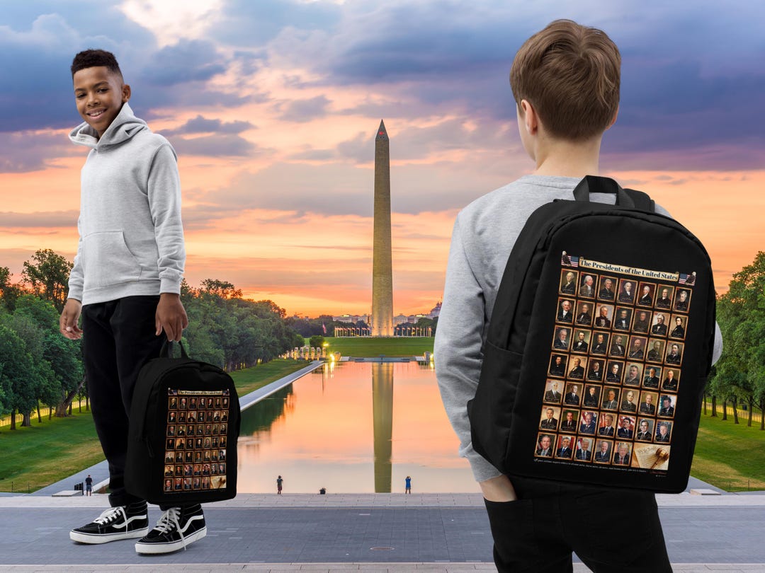 Backpack Presidents of the United States - Etsy