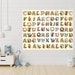 Hidden Animal Alphabet Garden Digital Download in JPG, PNG, PDF - Etsy