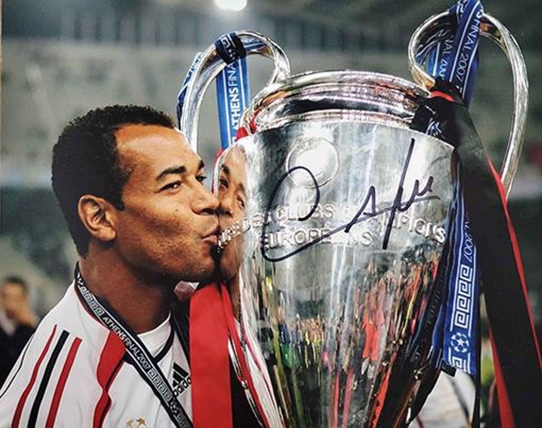 Cafu Signed Kissing UCL 10X8 Photo - Etsy