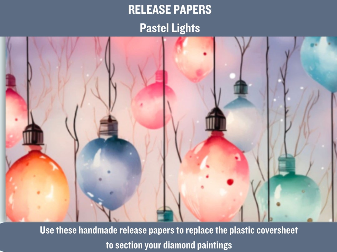 Release Papers Pastel Lights - Etsy
