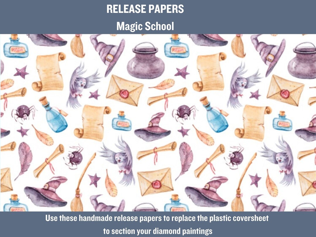 Release Papers Magic School - Etsy