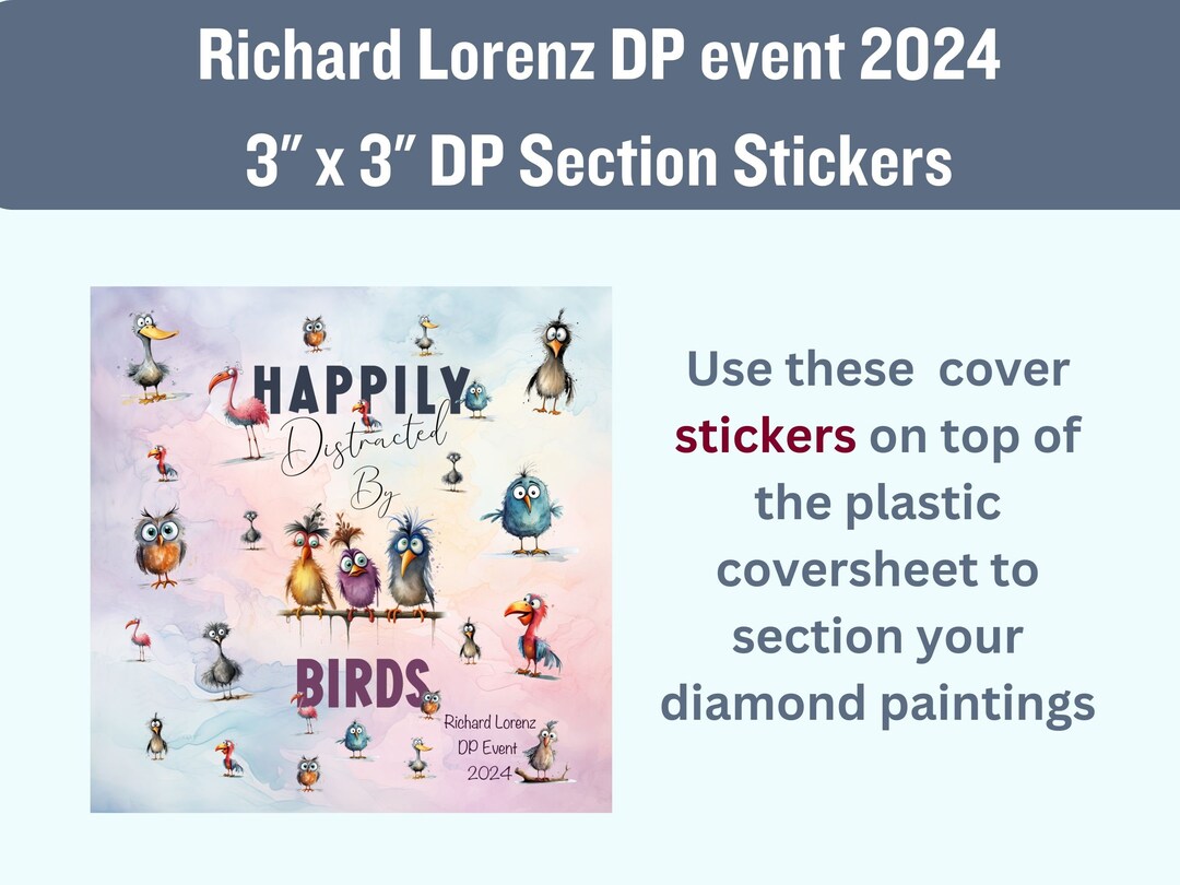 Section Stickers Richard Lorenz DP Event 2024 - Etsy
