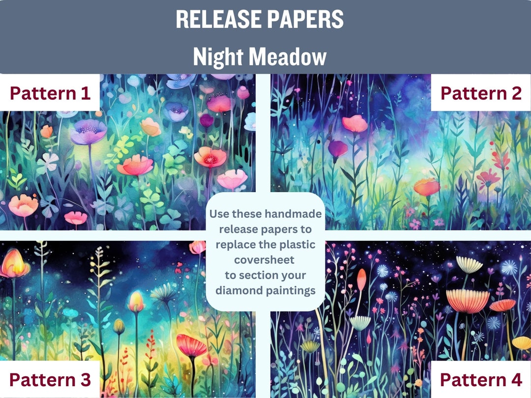 Release Papers Night Meadow - Etsy