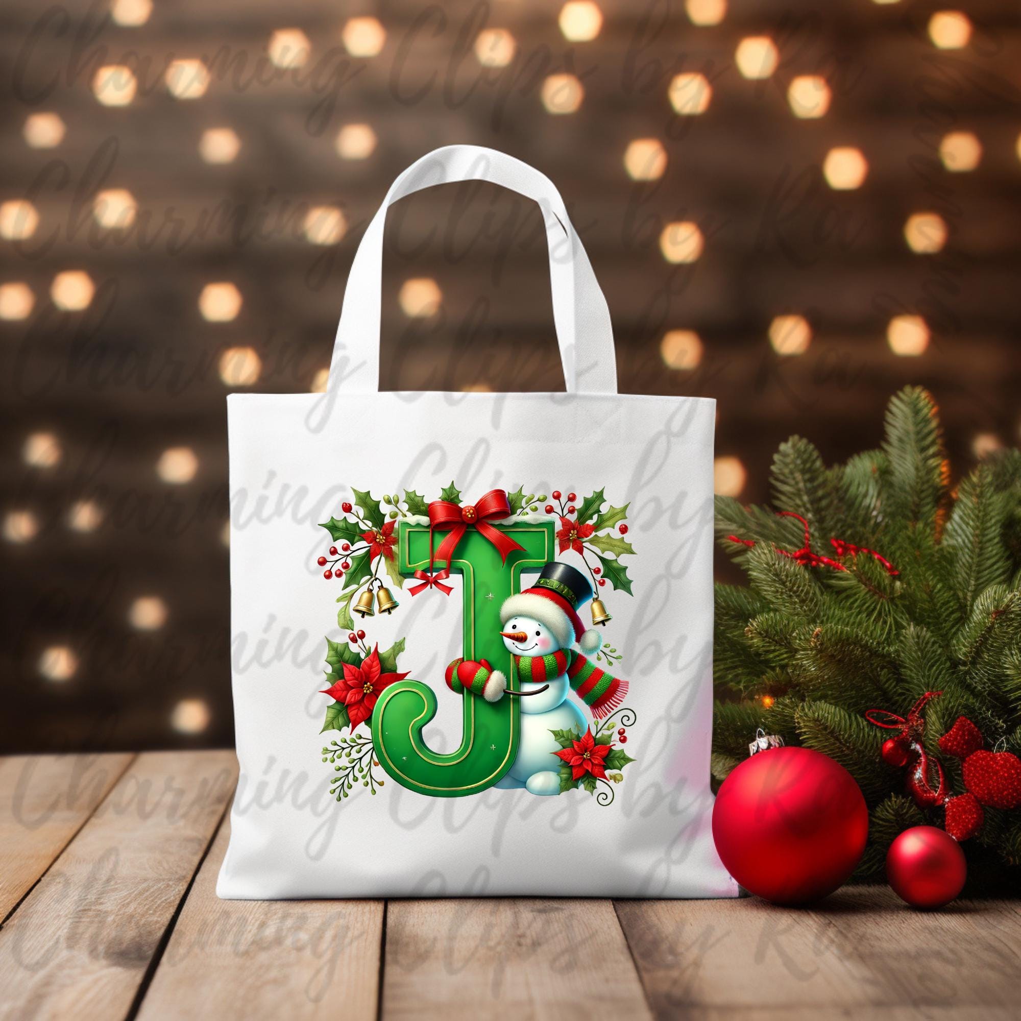 Christmas Alphabet PNG Bundle, Snowman Letters PNG, Christmas Letters ...