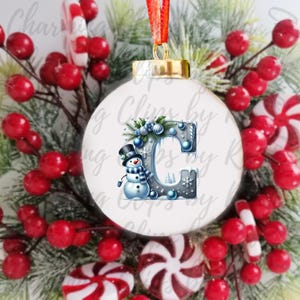 Christmas Alphabet PNG Bundle, Snowman Letters PNG, Christmas Snowman ...