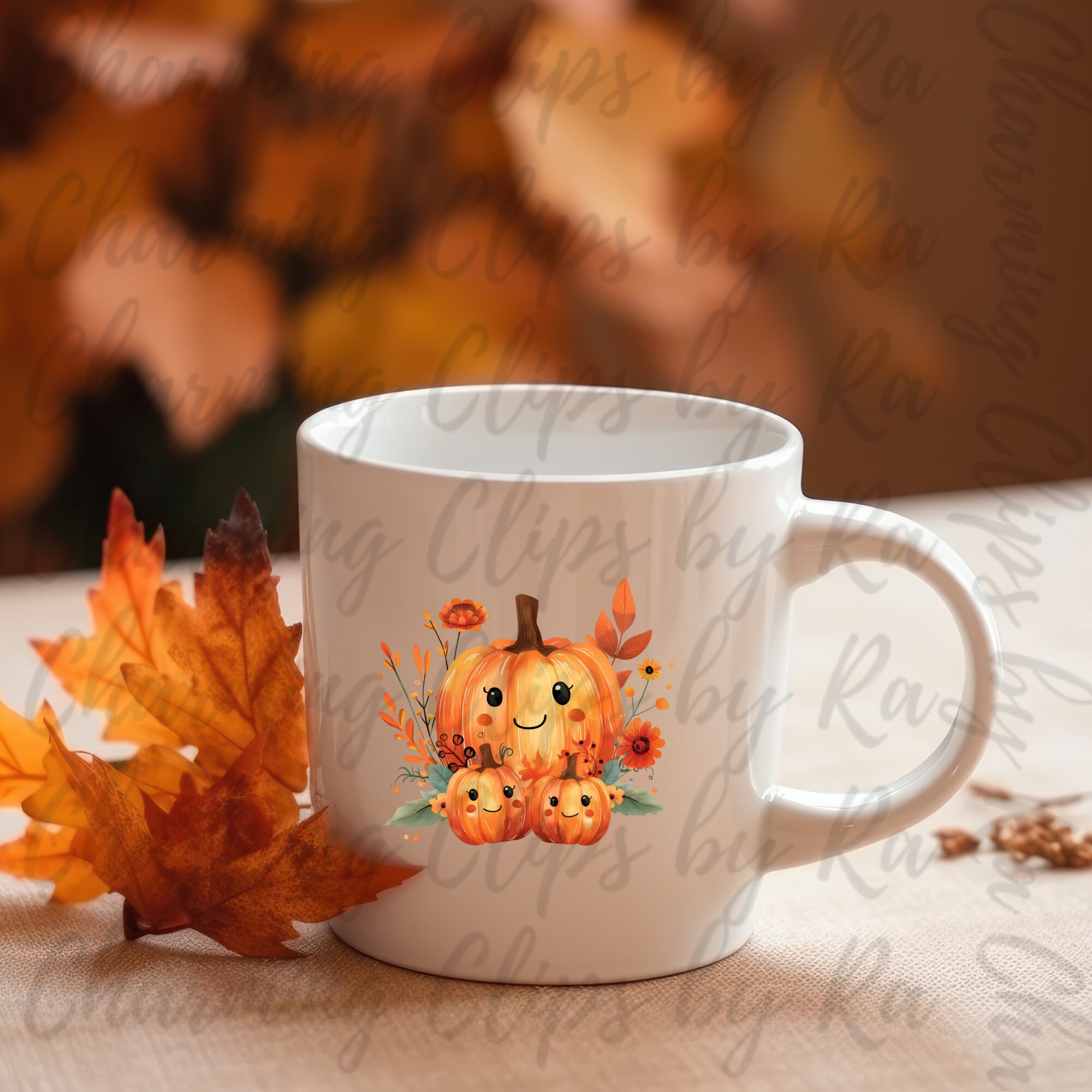 Cute Pumpkin Faces Clipart, Decorative Pumpkin Clipart, Pumpkin Clipart ...