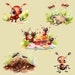 Watercolor Clipart Ant Sublimination Ant PNG Children - Etsy