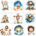 Bible Stories Clipart Bundle, Christianity Clipart, Biblical Characters ...