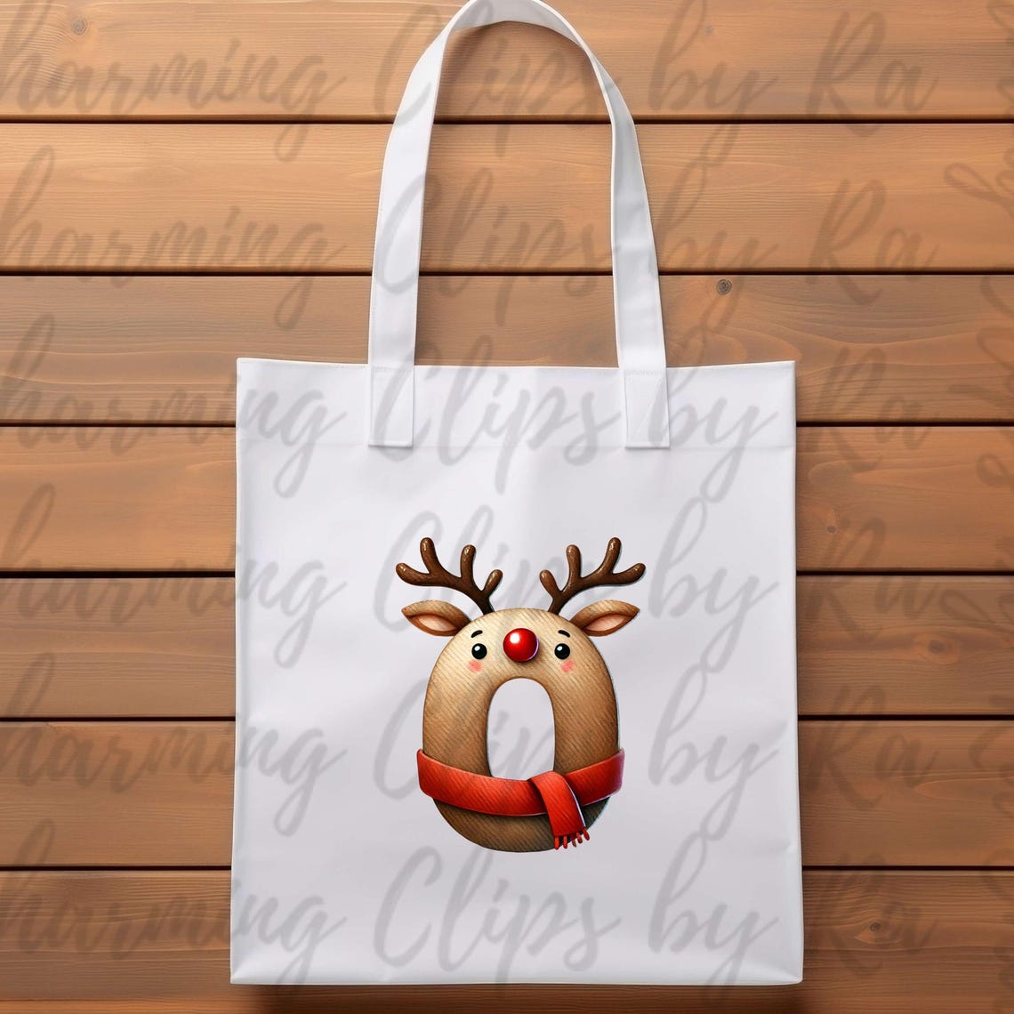 Christmas Alphabet PNG, Reindeer Letters, Decorative Letters, Holiday ...