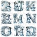 Christmas Alphabet PNG Bundle, Snowman Letters PNG, Christmas Snowman ...