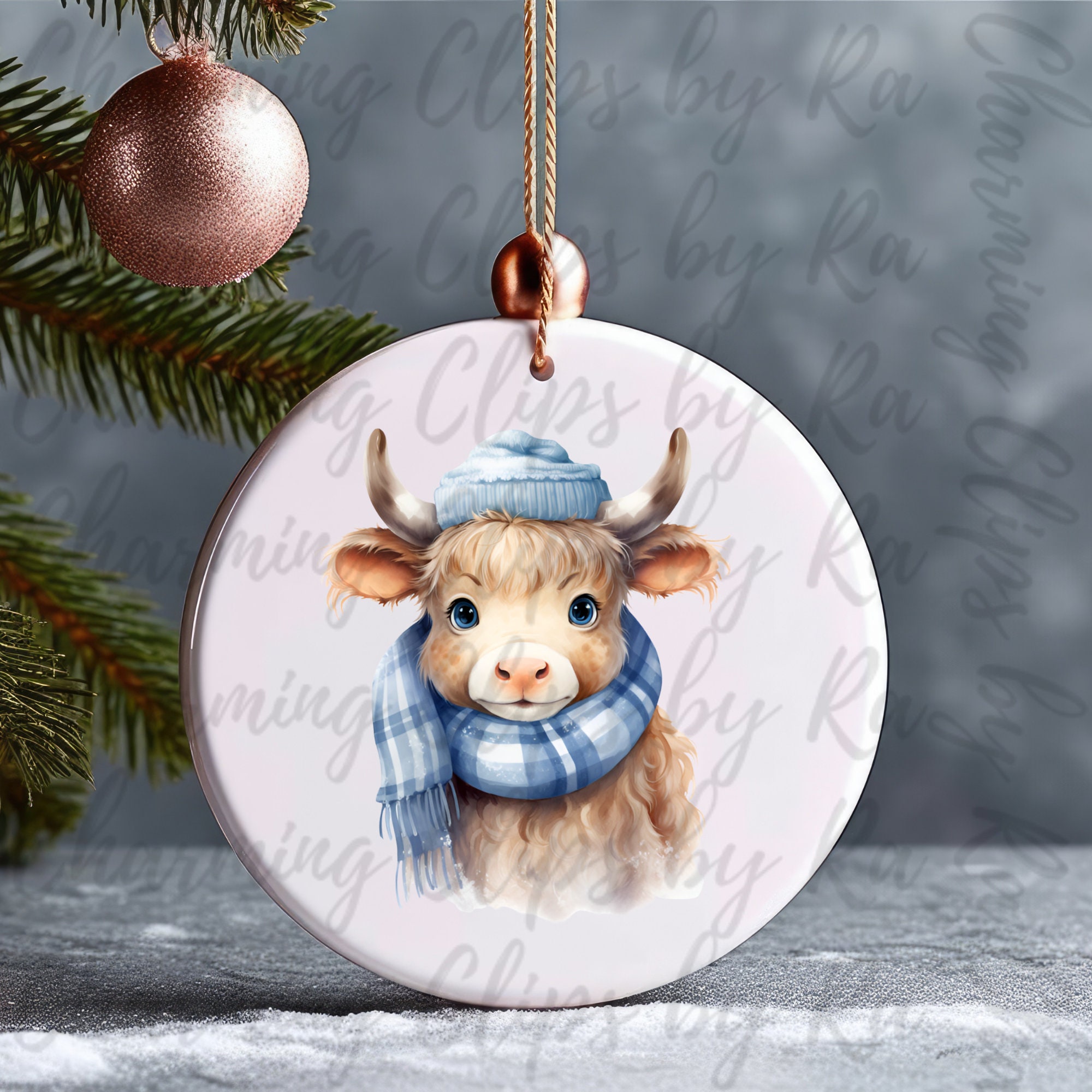 Watercolor Cute Kawaii Winter Clipart, Snowman Clipart, Seasonal, Cozy ...