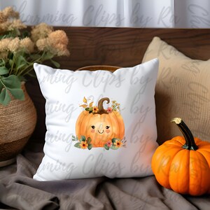 Cute Pumpkin Faces Clipart, Decorative Pumpkin Clipart, Pumpkin Clipart ...