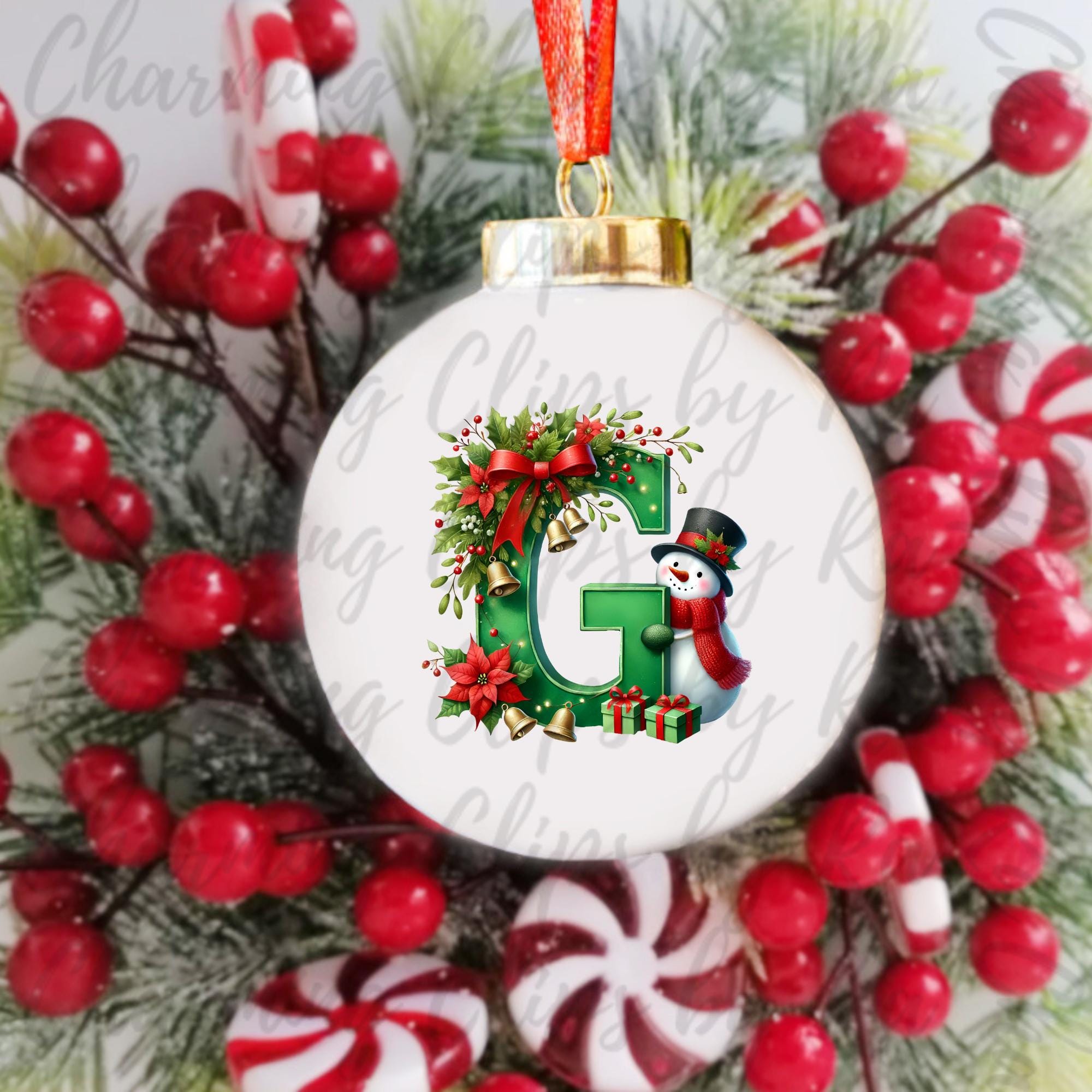 Christmas Alphabet PNG Bundle, Snowman Letters PNG, Christmas Letters ...