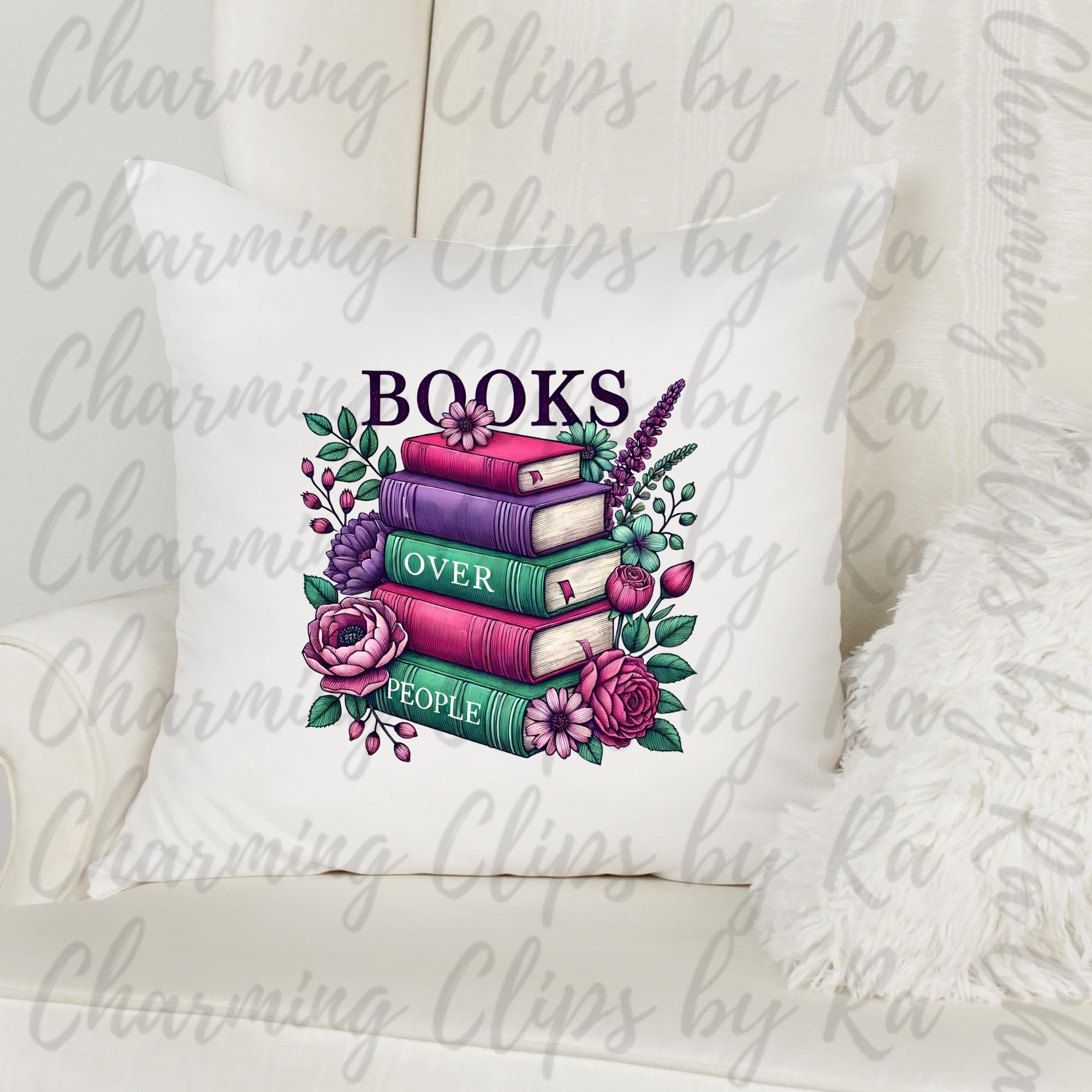 I Like Books More Than People PNG, Book Png, Reading Png, Digital ...