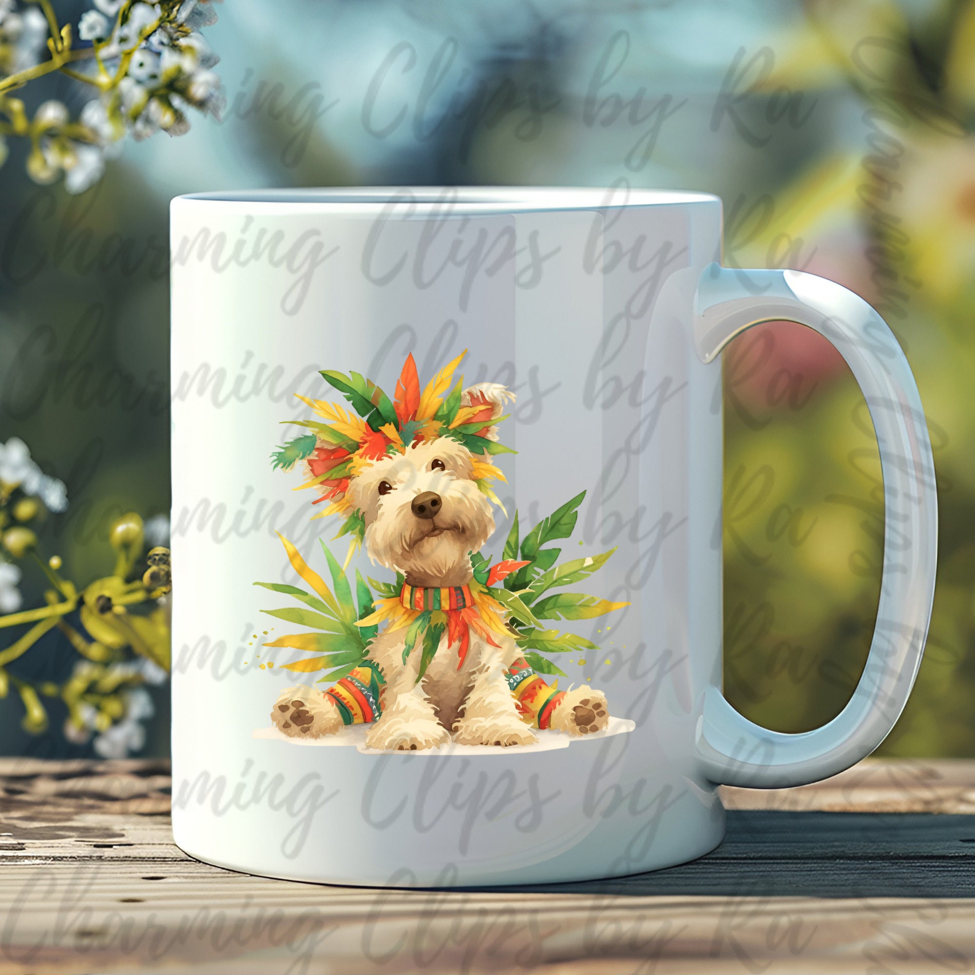 Boho Beach Clipart, Summer Beach Bundle, Summer Vibes, Seaside Clipart ...