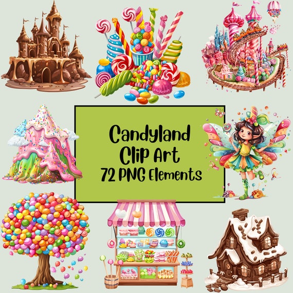 Candyland Candy Clipart Sweets And Candy Clipart