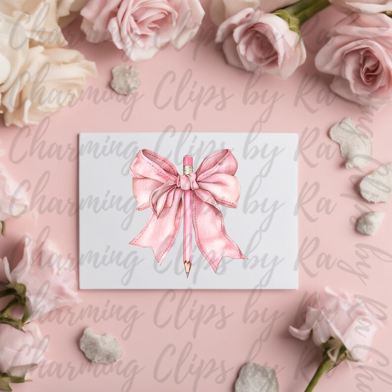 Teacher Coquette Pencil Bundle Png, First Grade, Coquette Pencil Png ...