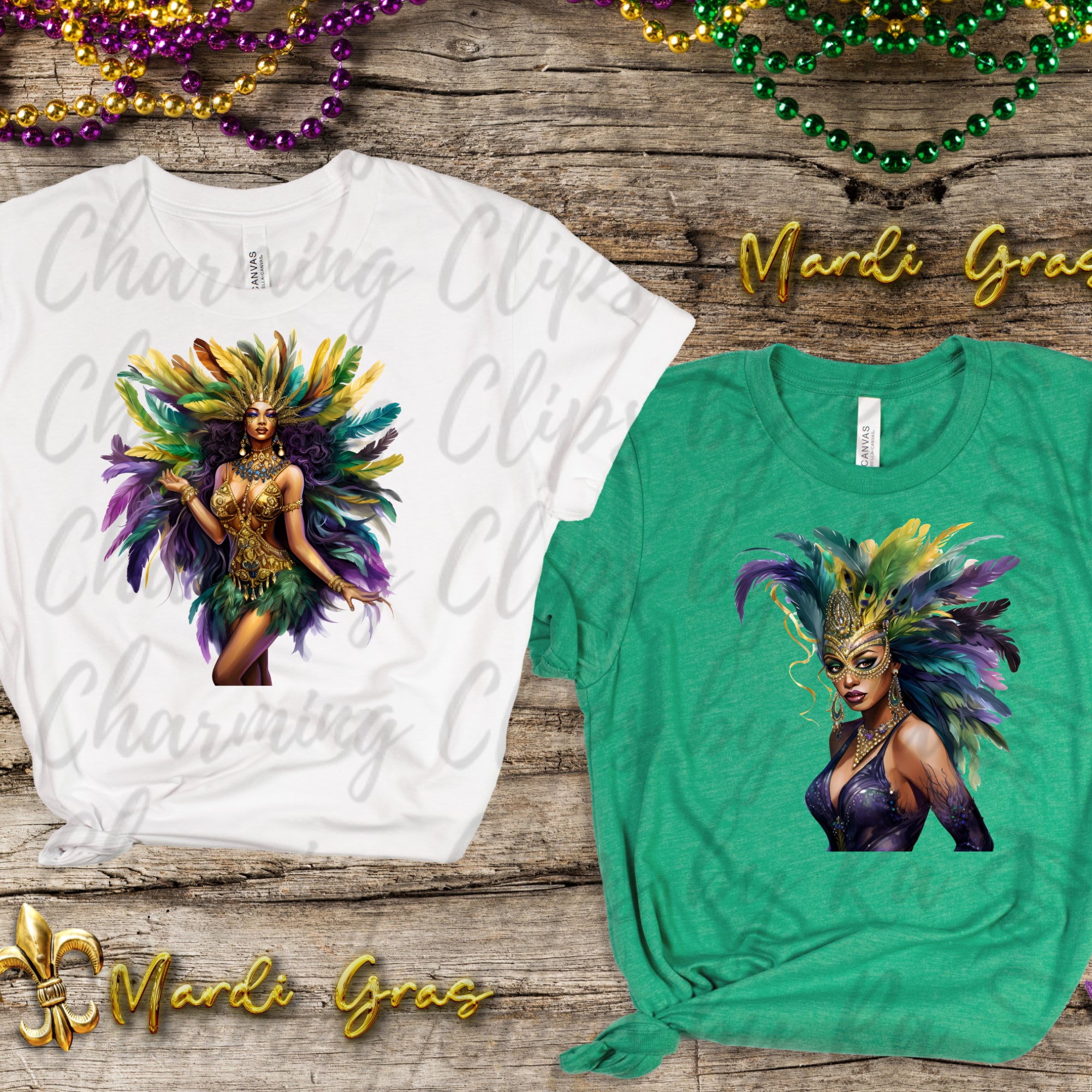 Mardi Gras Black Woman Watercolor Clipart, Mardi Gras Mask PNG ...