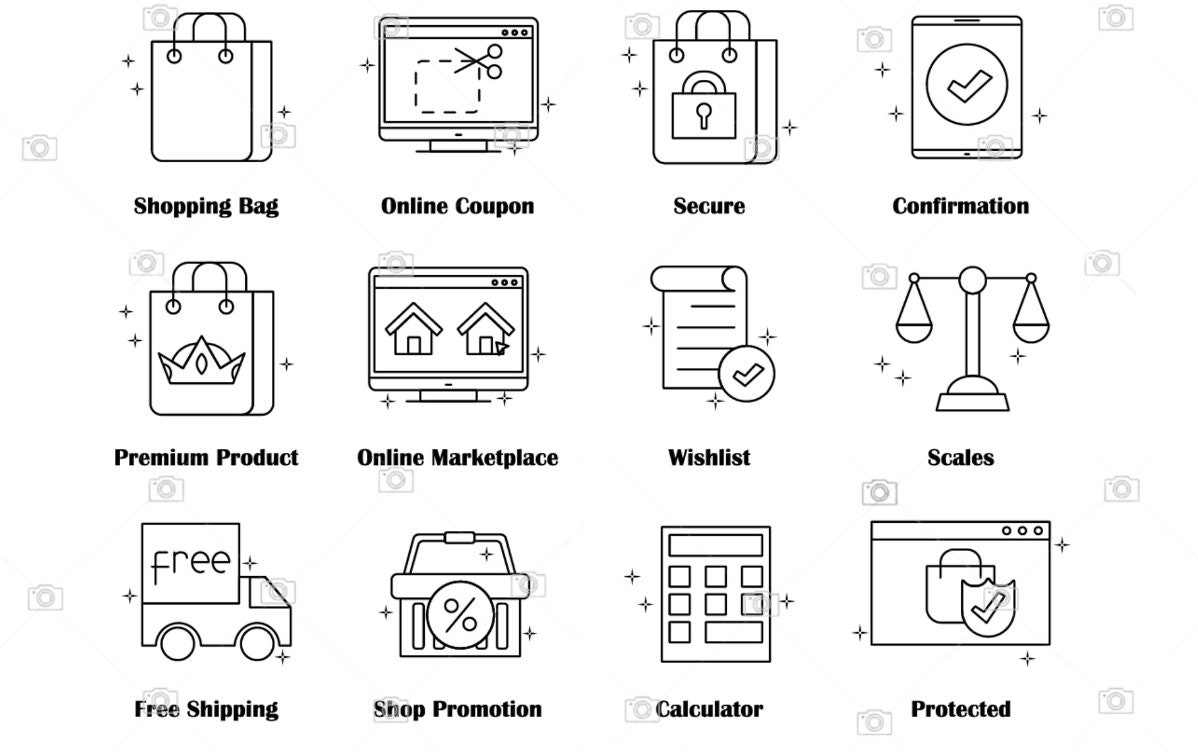 1000+ Icon Set, Mega Pack, 500+ Mobile App Vector Icons,icon Set | +500 ...