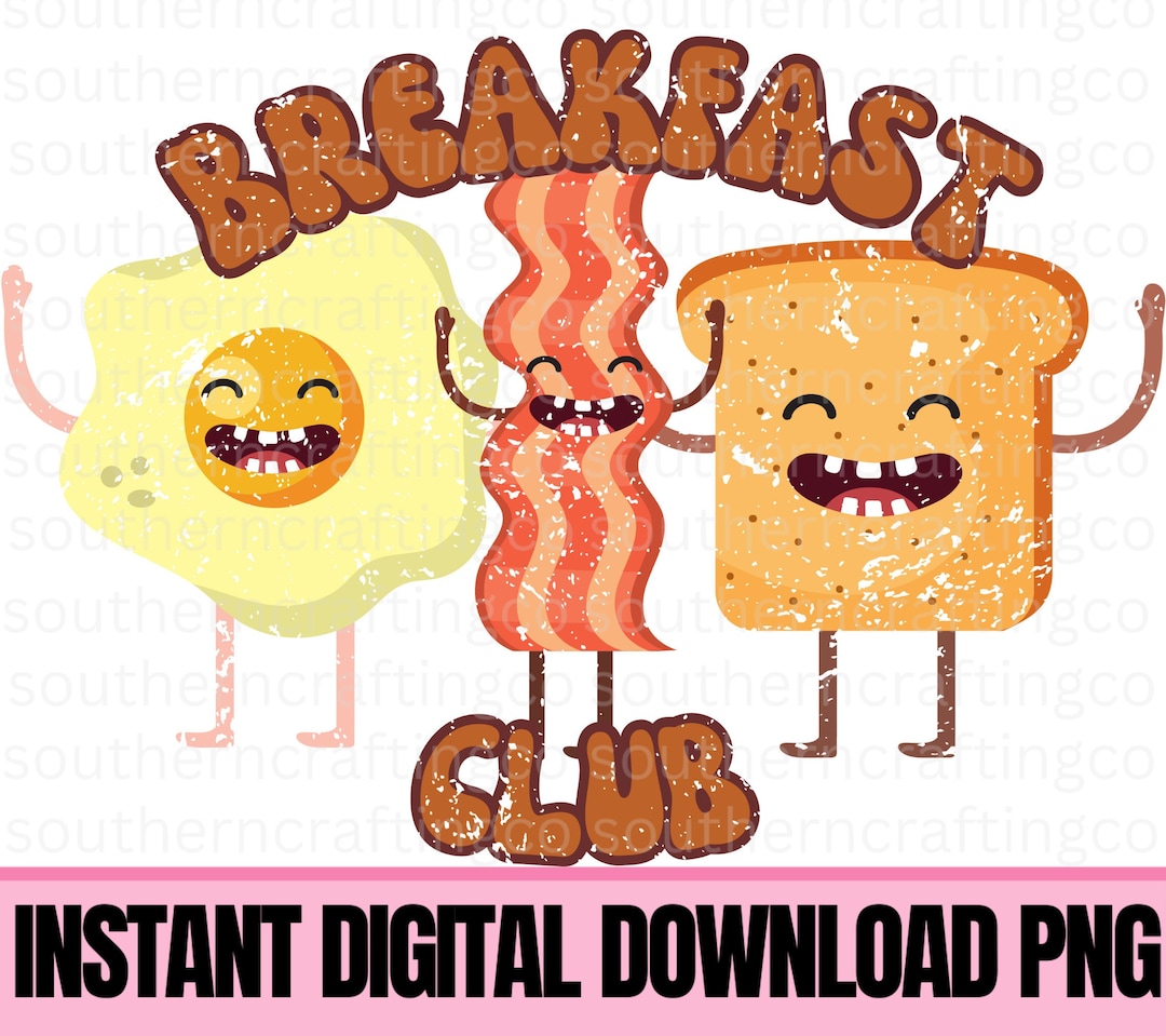 Breakfast Club PNG - Etsy