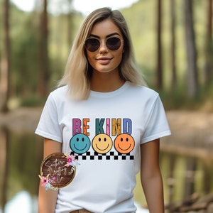 Be Kind Smiley Faces PNG - Etsy