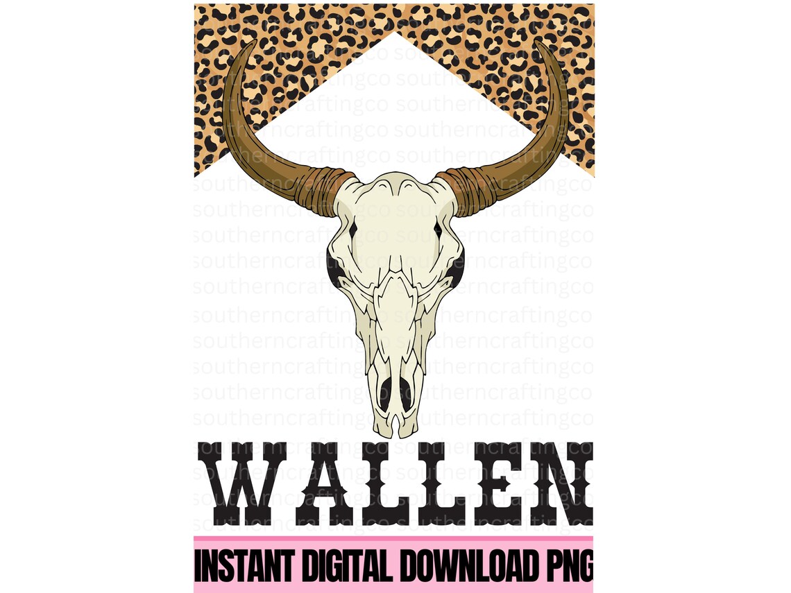 Morgan Wallen Leopard Cigarette Logo PNG - Etsy
