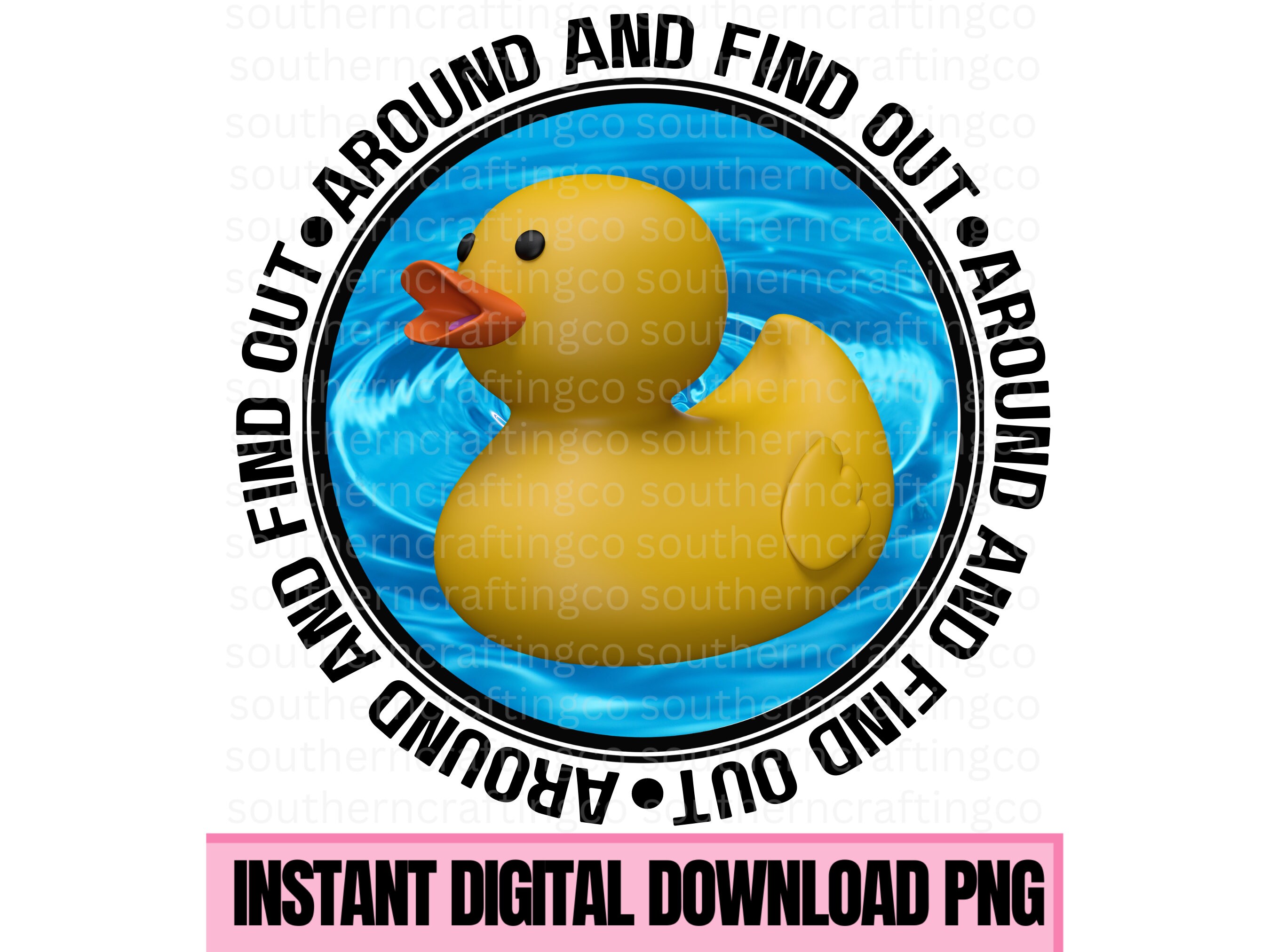 Duck Around and Find Out PNG - Etsy