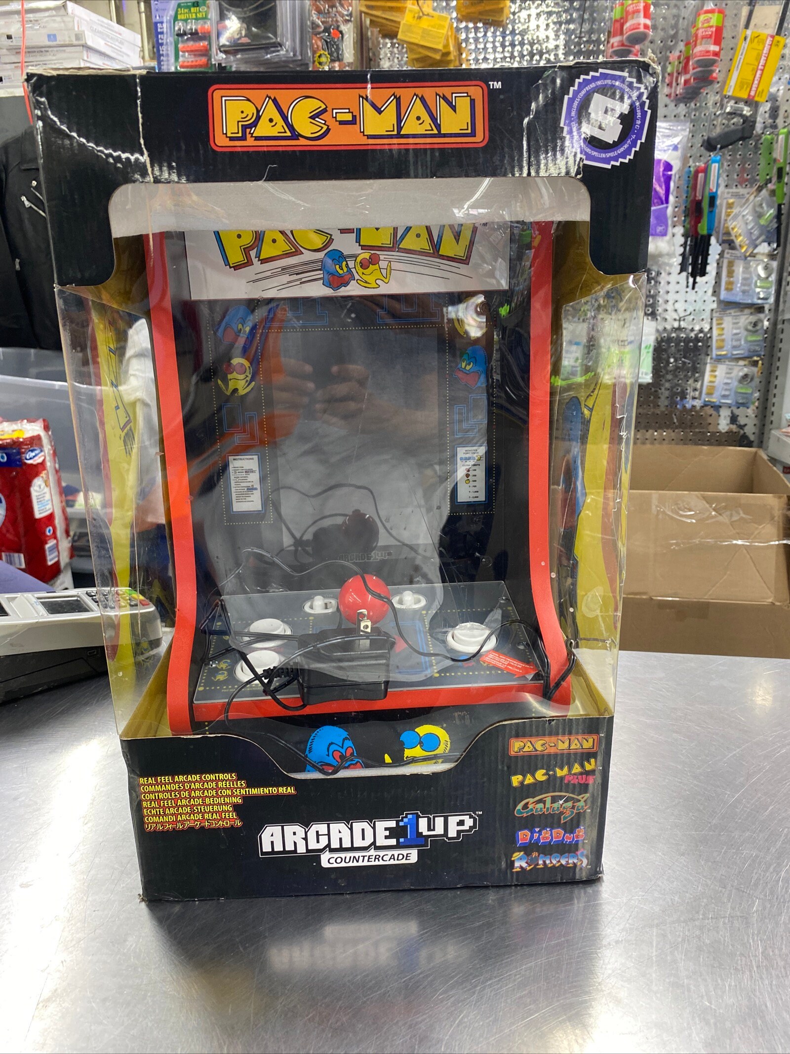 Rare Pac Man Arcade1up Counter Arcade Game With Original Box - Etsy