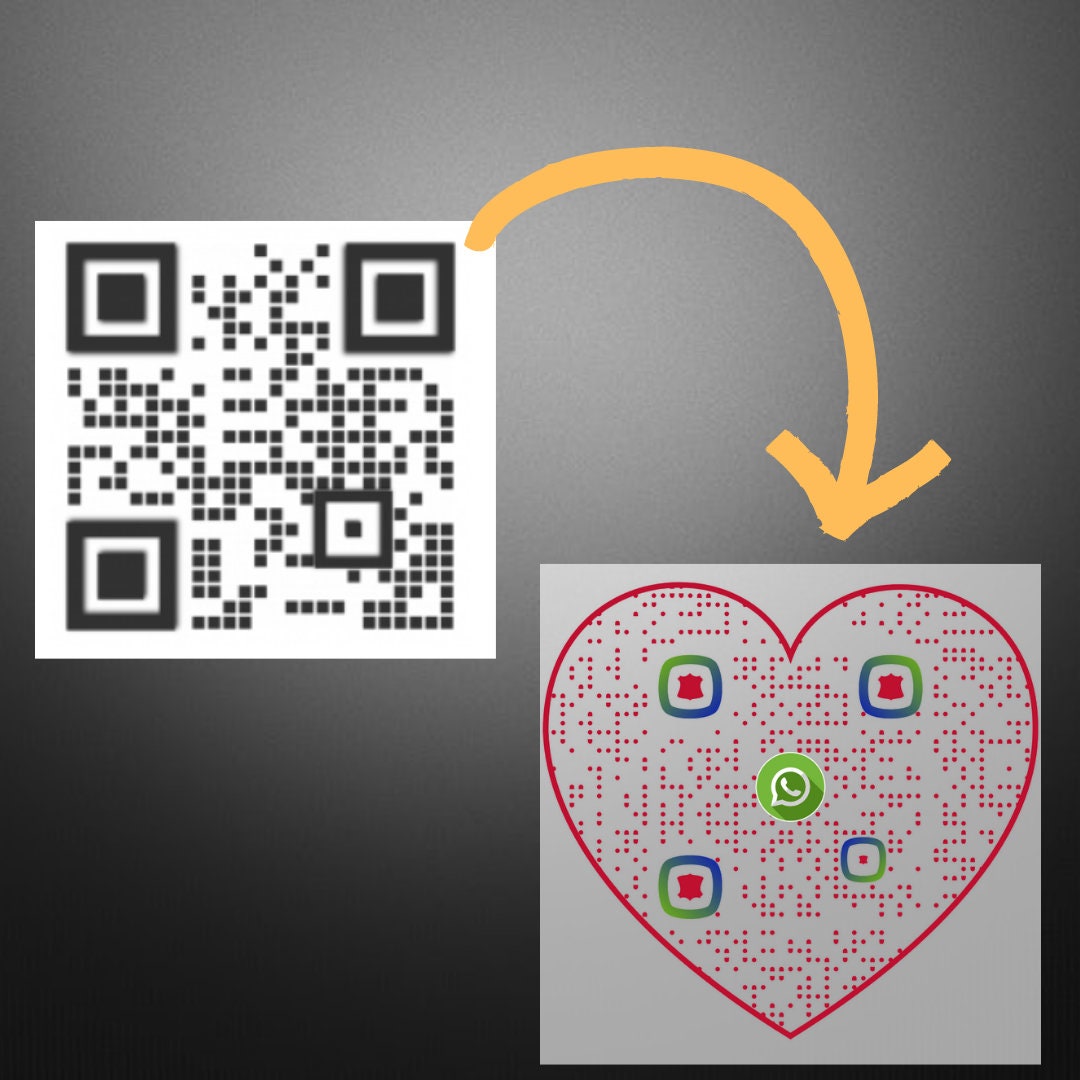 Personalized QR Code Creation Service - Etsy