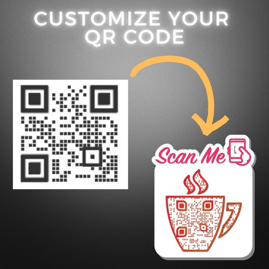 Personalized QR Code Creation Service - Etsy