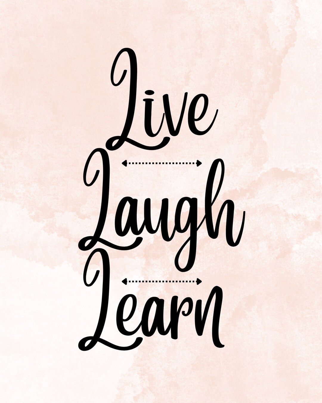 Live, Laugh, Learn Classroom Digital Printable - Etsy