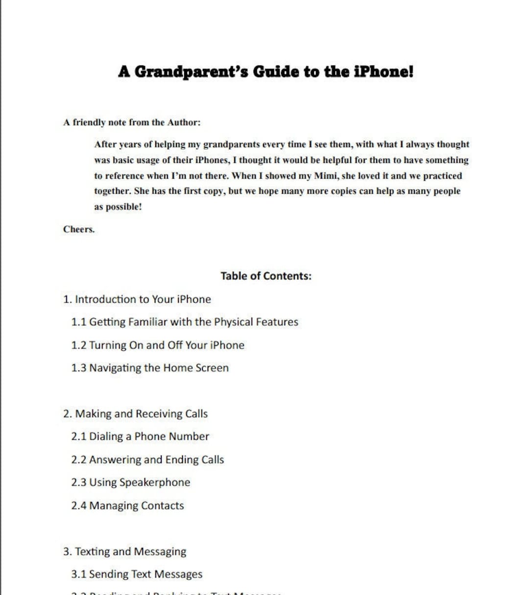 A Grandparent's Guide to the iPhone | iPhone Tips, Tricks & Tutorials ...