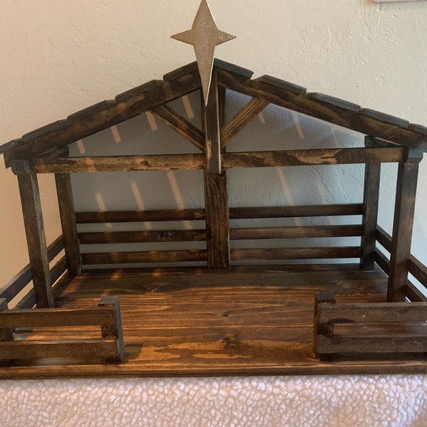 Nativity Stable - Etsy