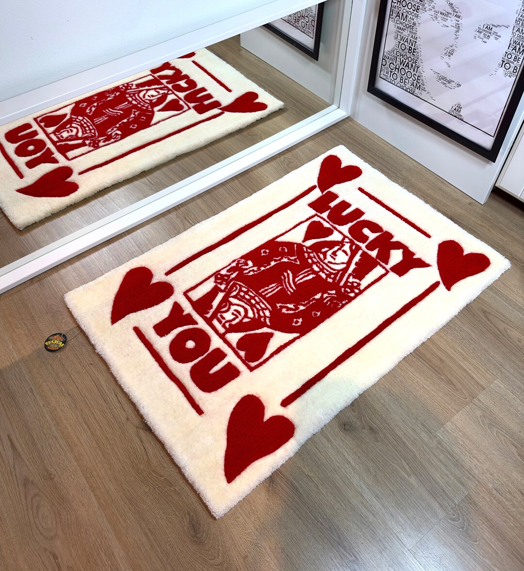 Lucky You/100% Handmade Soft & Fluffy / Custom Tuft Rug - Etsy