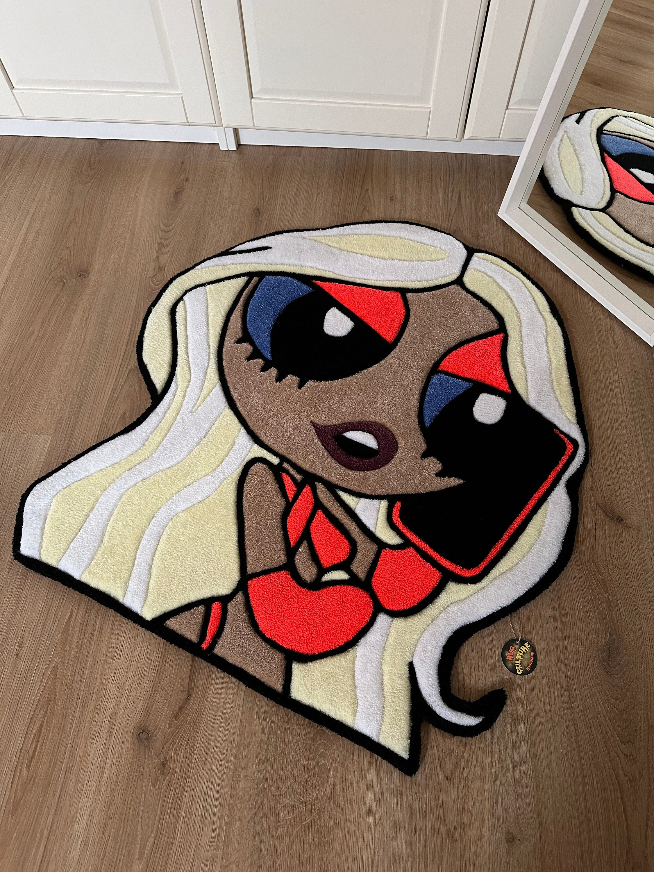 Hand Tufted Area Rug,carpet,tufting Wool Rug, Kids Room Decor - Etsy